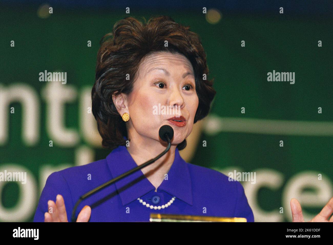 Office of the Secretary - Secretary Elaine Chao Welcome Ceremony Stock ...