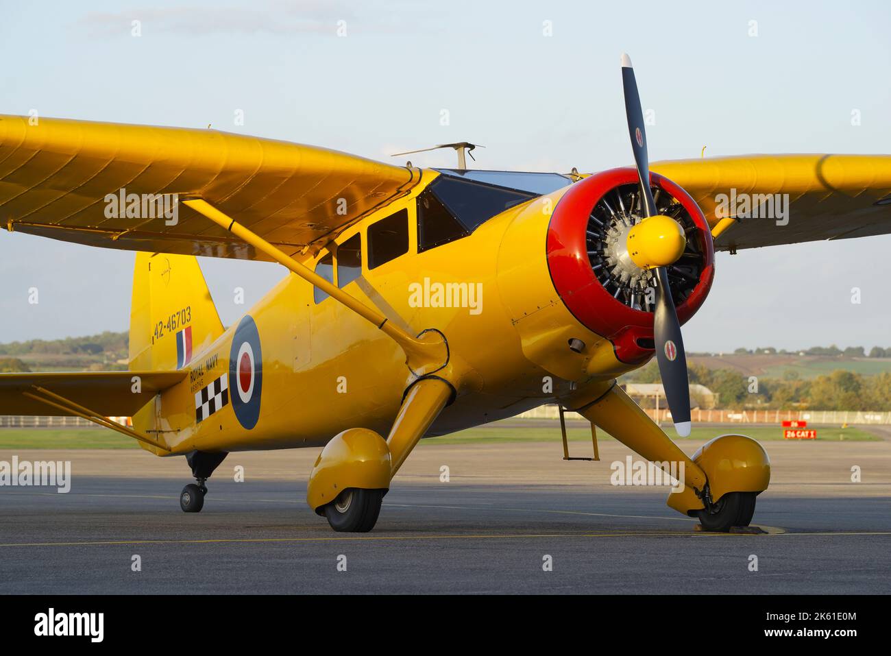 Stinson Reliant 42-46703, Royal Navy Historic Flight RNAS Yeovilton ...