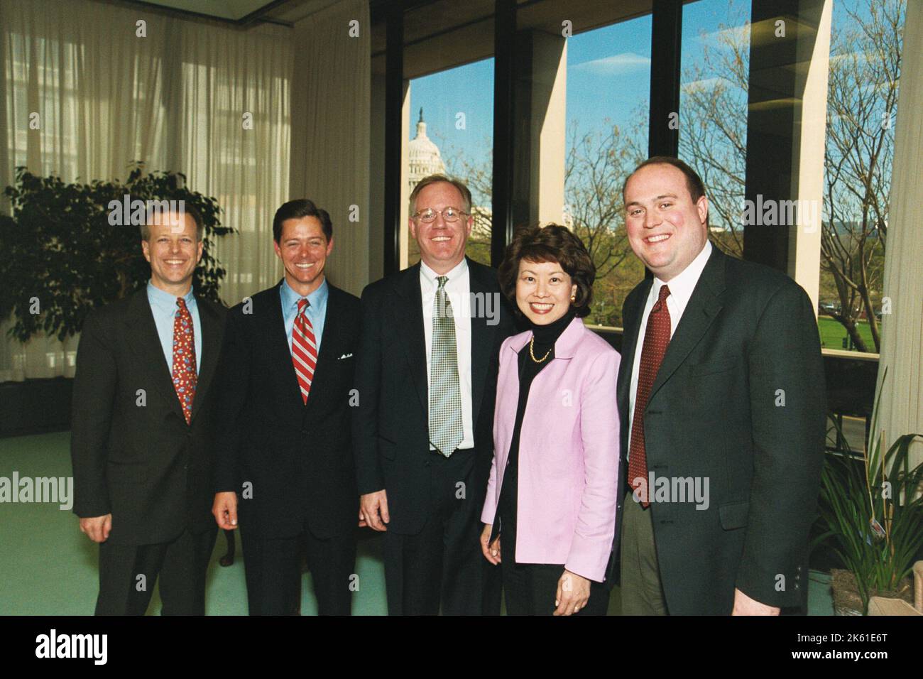 Office of the Secretary - Secretary Elaine Chao with Ralph Reed Stock ...