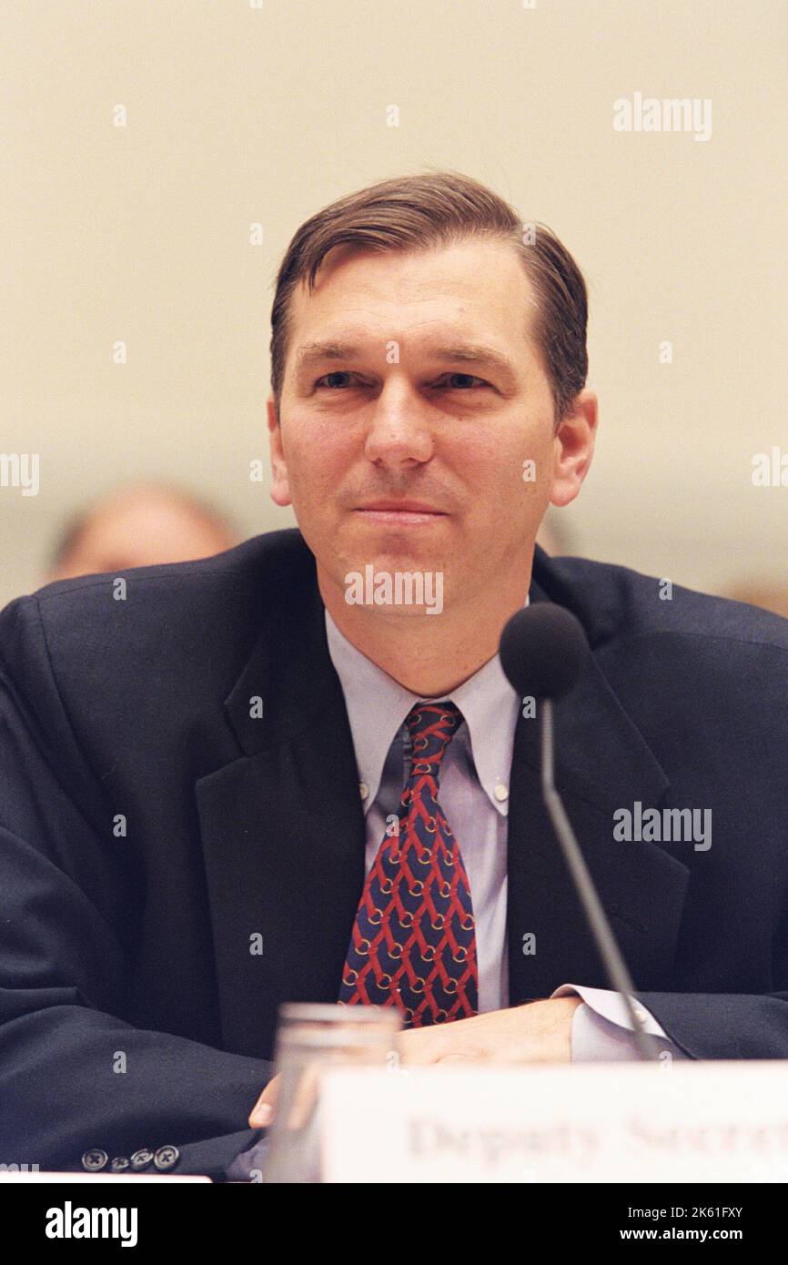 Office of the Secretary - Press Conference Cameron Finley Stock Photo ...