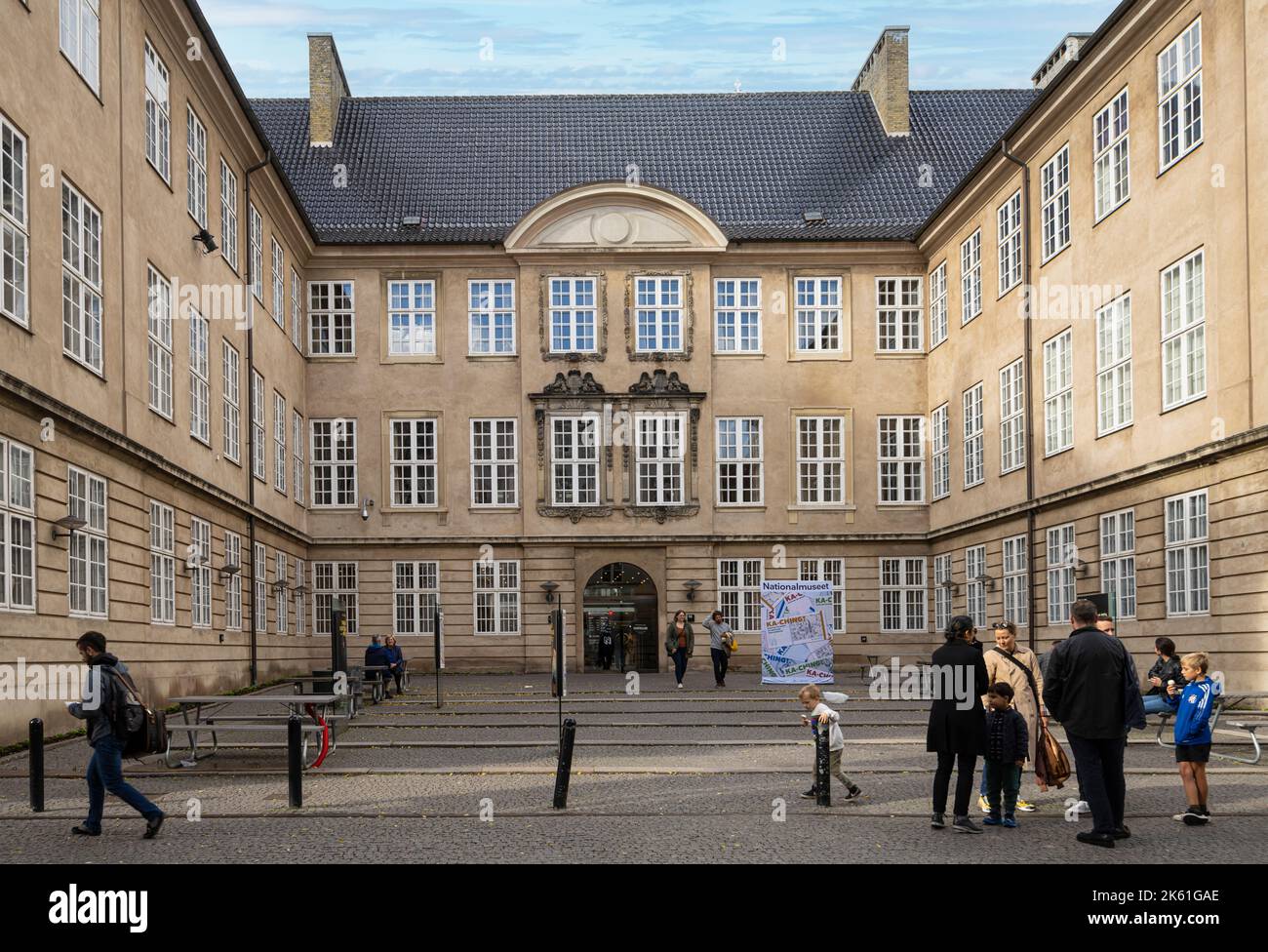 Copenhagen, Denmark. October 2022. External view of the National Museum ... Copenhagen, Denmark. October 2022. External view of the National Museum ...