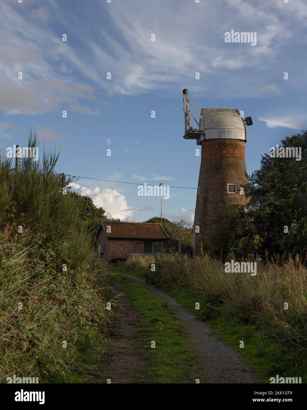 Stubb drainage windmill hi-res stock photography and images - Alamy