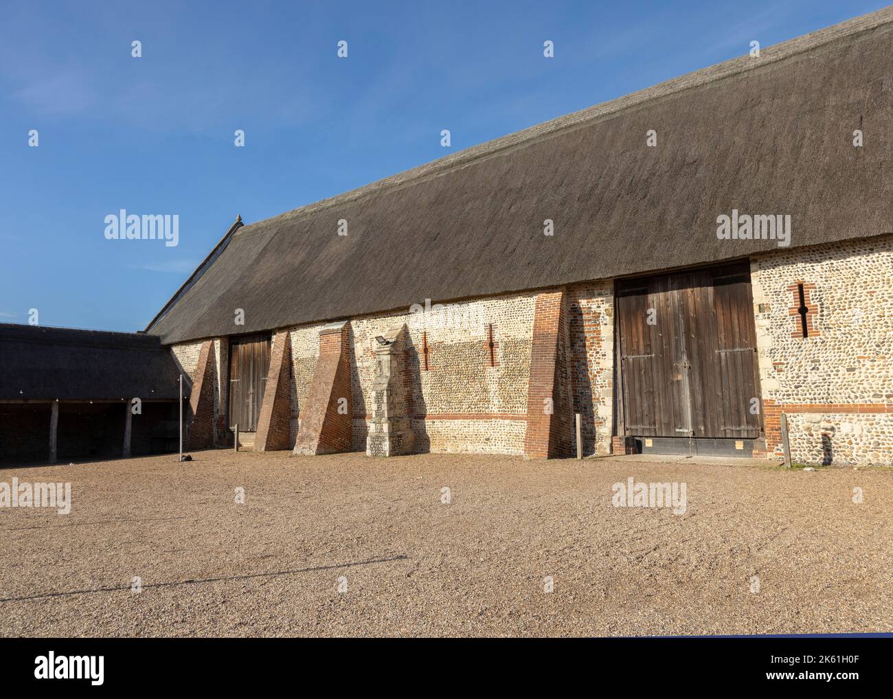 Waxham Great Barn Norfolk Stock Photo - Alamy