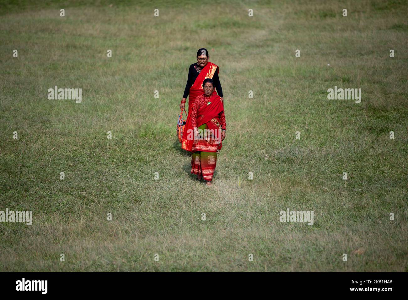 Nepalese people celebrates Shikali Festival Stock Photo - Alamy