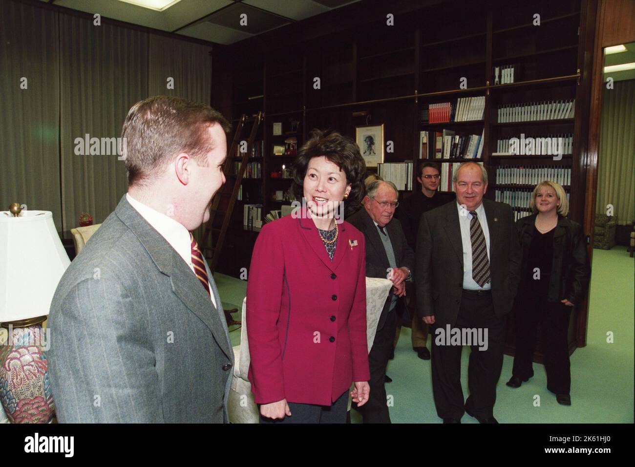 Office of the Secretary - Secretary Elaine Chao with Sean Redmond and ...