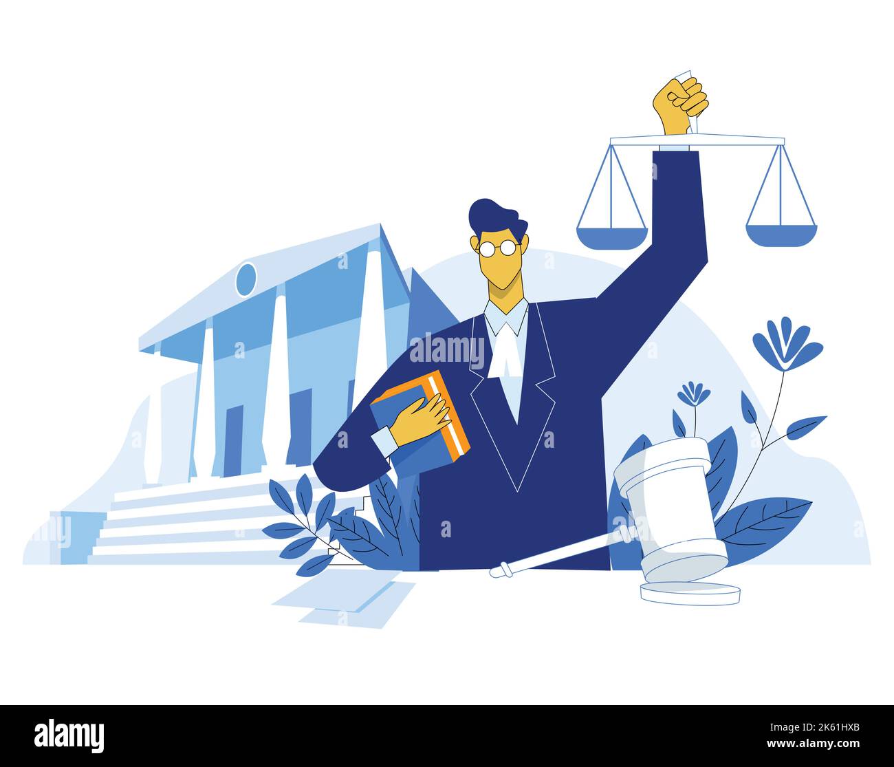 Modern image of the scales of justice hi-res stock photography and ...
