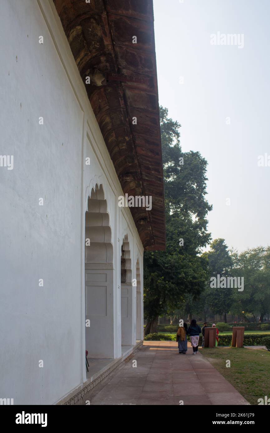 A low-angle shot of Red Fortress in New Delhi, India Stock Photo - Alamy