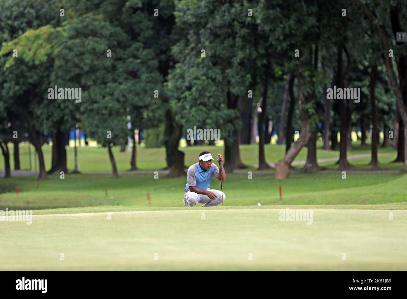 Bangladesh Ace Golfer Siddikur Rahman take part at the 7th Paragon Professional Golf Tournament ...