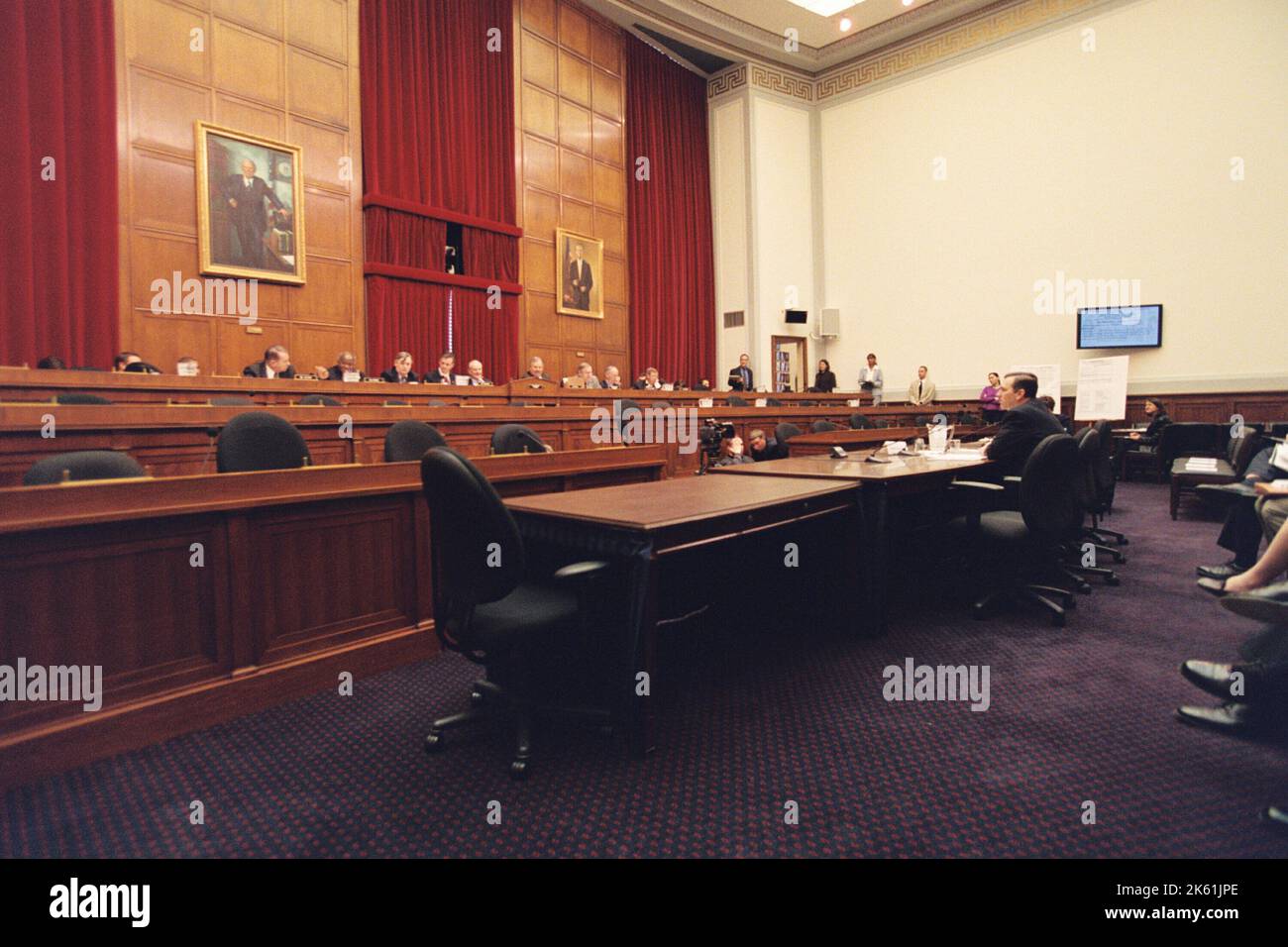 Office of the Secretary - Press Conference Cameron Finley Stock Photo ...