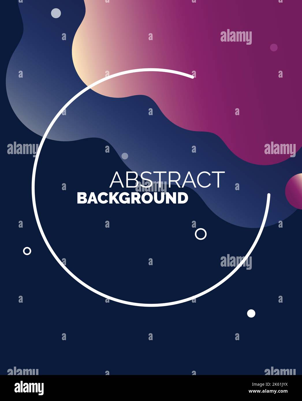 Gradient liquid shapes abstract covers vector collection. Colorful ...