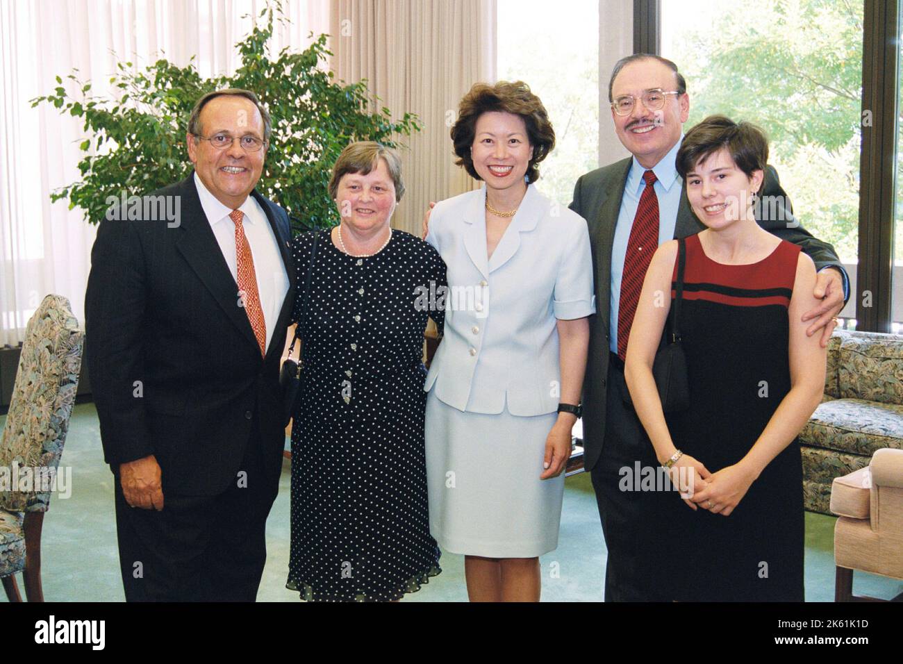 Office of the Secretary - Employee Donna Hart Family Visit with ...