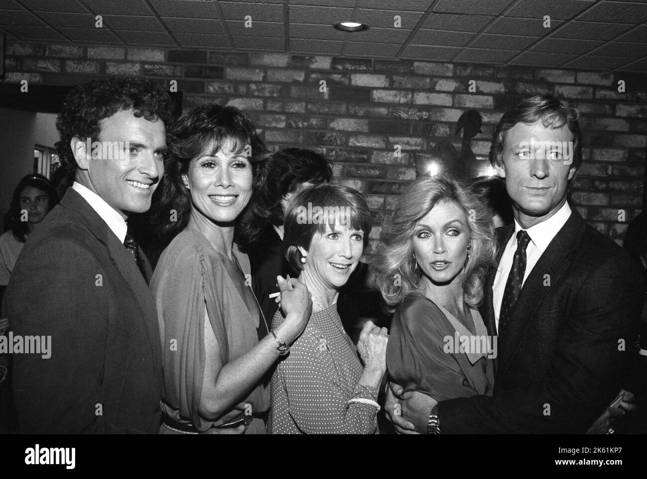 Michele Lee with Kevin Dobson, Julie Harris, Heather Mills and Ted ...