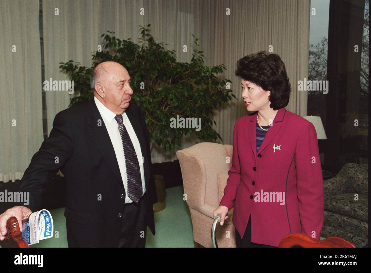 Office of the Secretary - Secretary Elaine Chao Meeting Ken Behring of ...