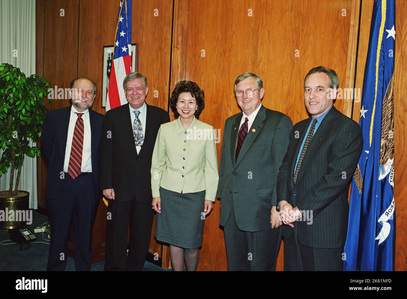 Office of the Secretary - Secretary Elaine Chao with Cong Norwood and ...