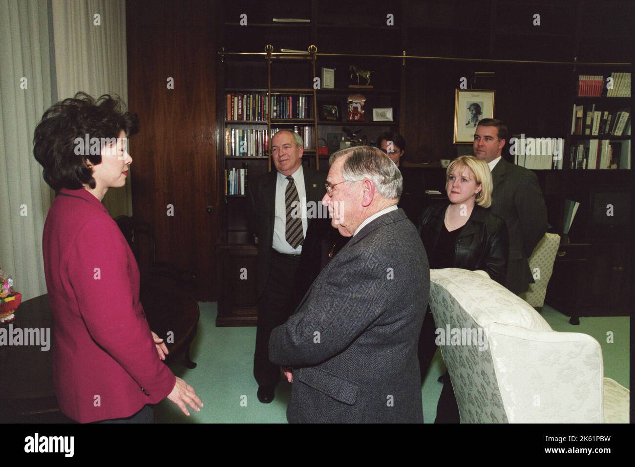 Office of the Secretary - Secretary Elaine Chao with Sean Redmond and ...