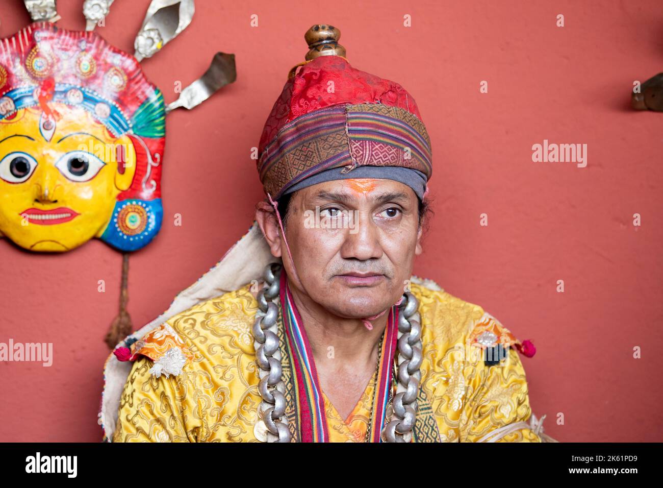 Nepalese people celebrates Shikali Festival Stock Photo - Alamy