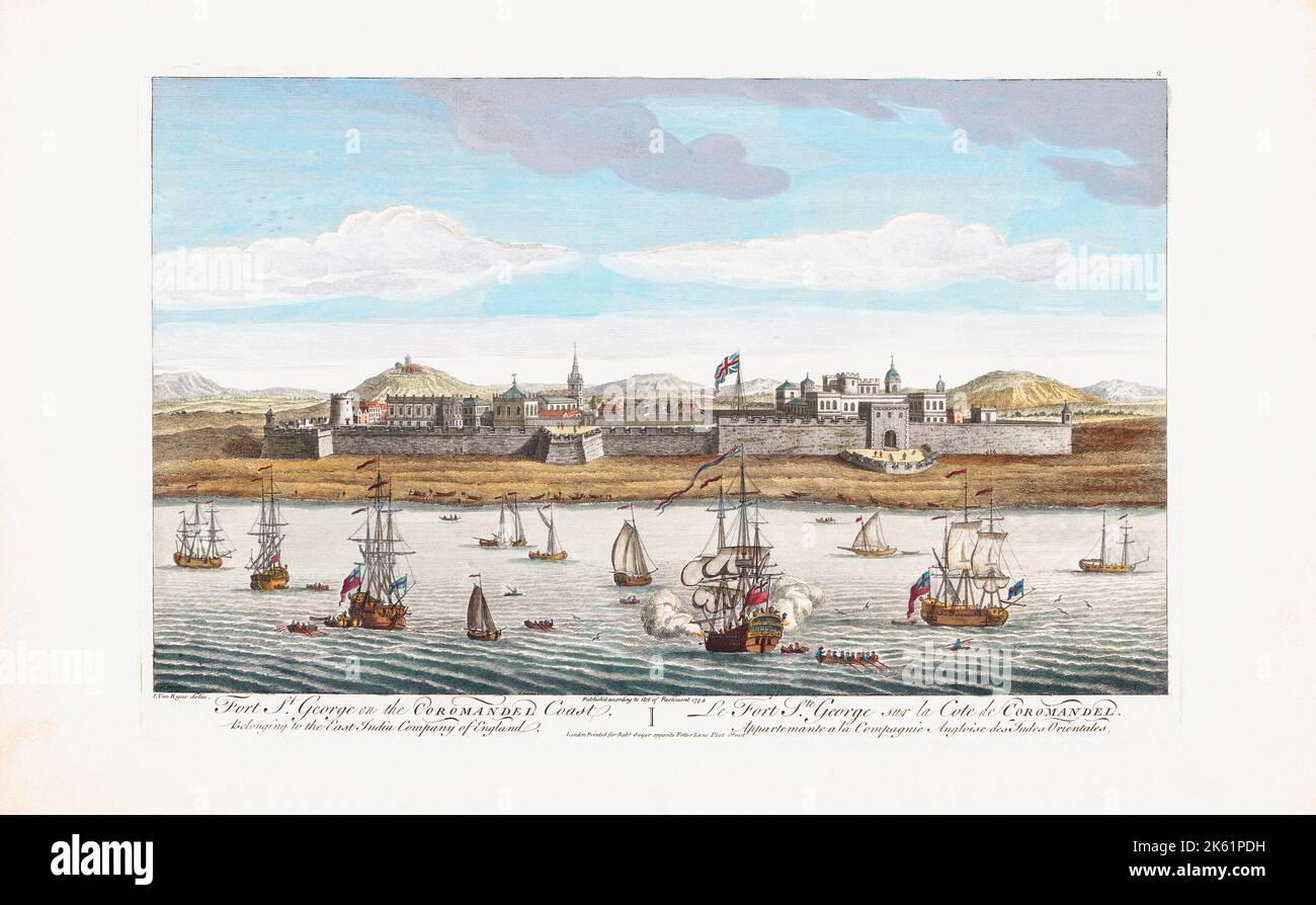 Fort st george chennai hi-res stock photography and images - Alamy
