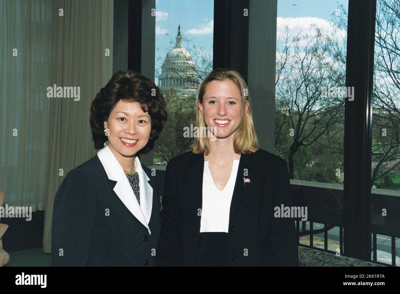 Office of the Secretary - Secretary Elaine Chao with Mina Nguyen and ...