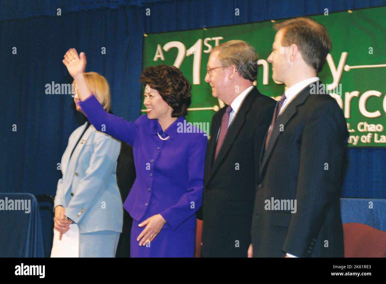 Office of the Secretary - Secretary Elaine Chao Welcome Ceremony Stock ...