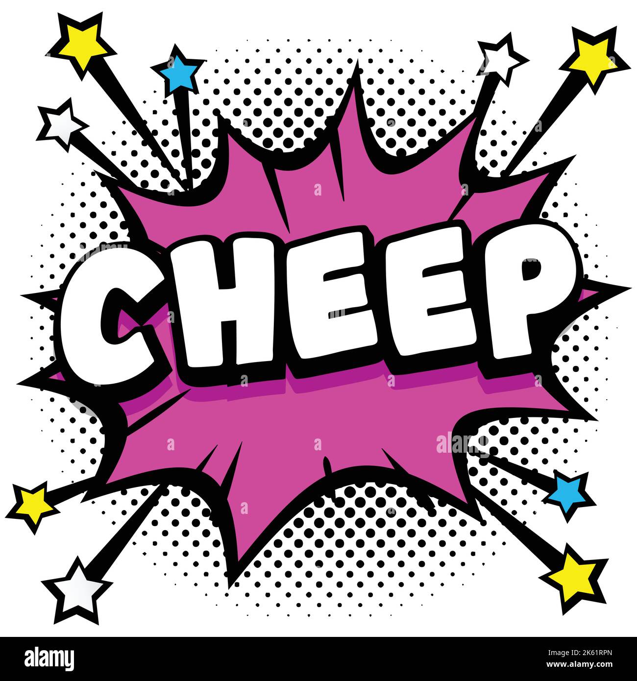 Cheep vector vectors hi-res stock photography and images - Alamy