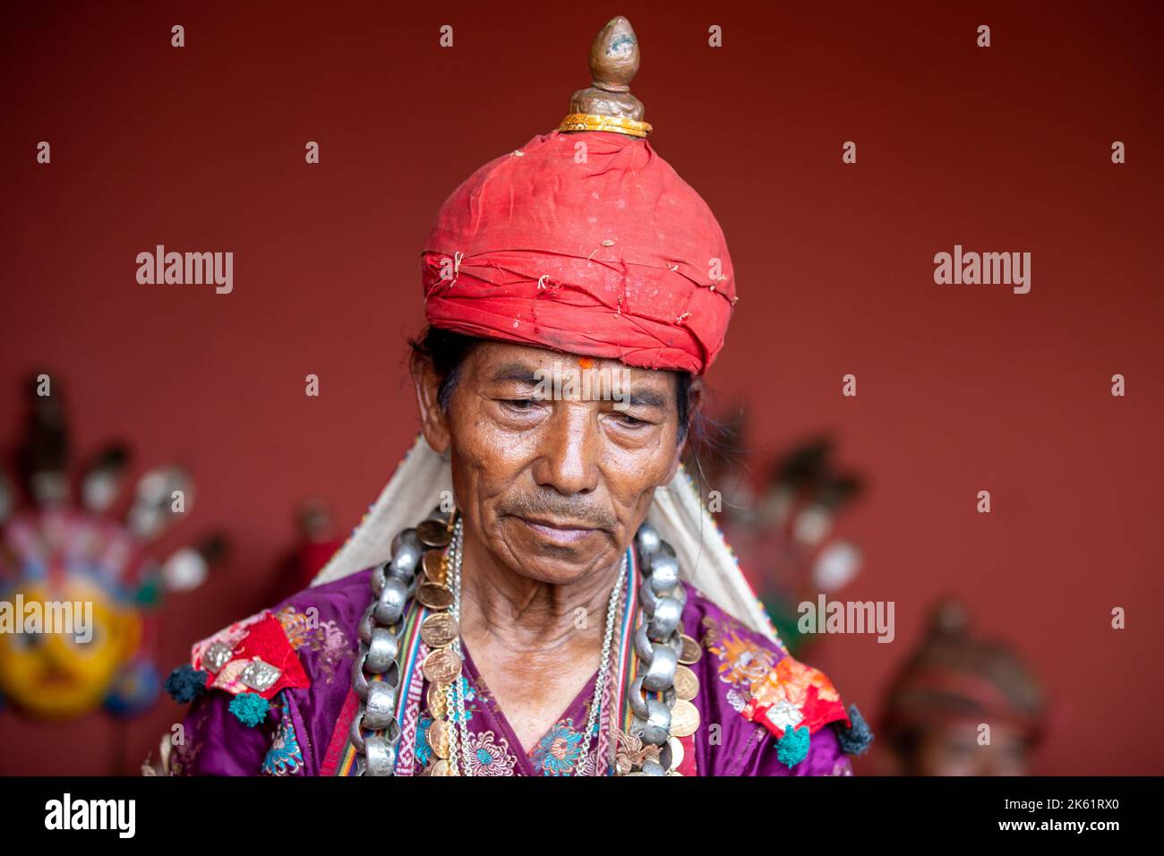 Nepalese people celebrates Shikali Festival Stock Photo - Alamy