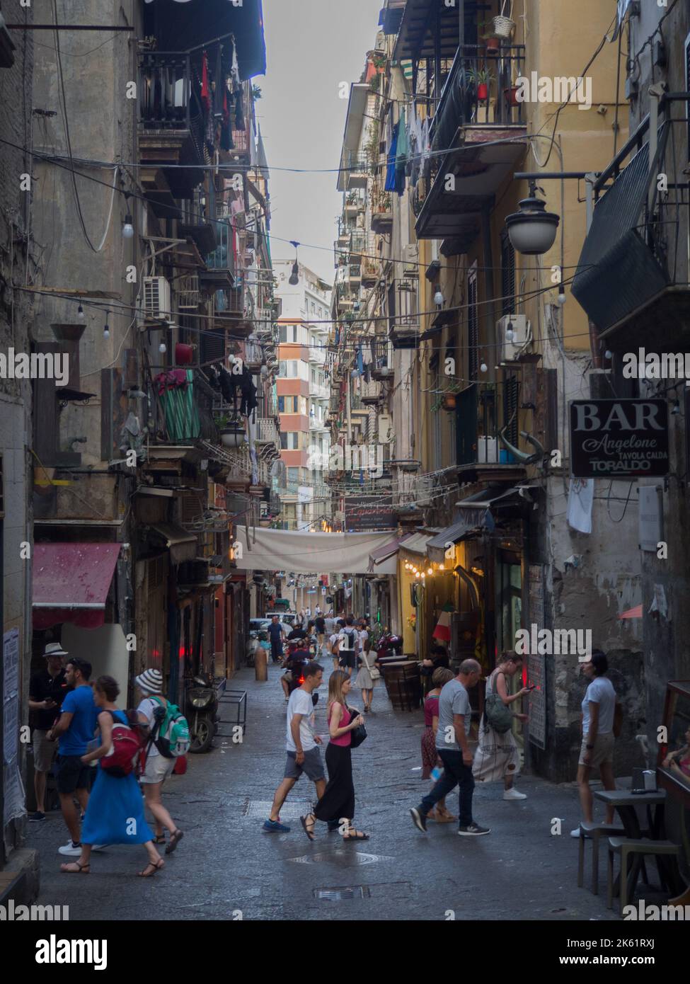 Naples alleys hi-res stock photography and images - Alamy