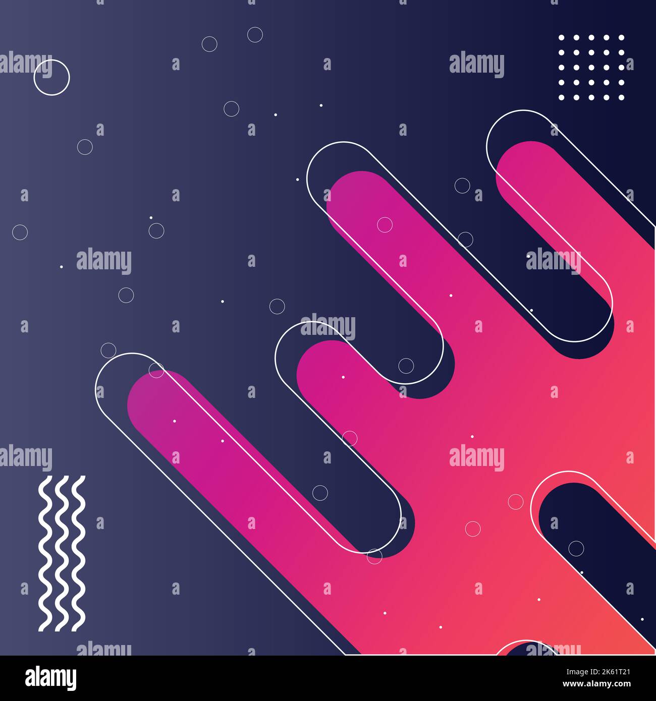 Original beautiful combination modern style abstraction with ...