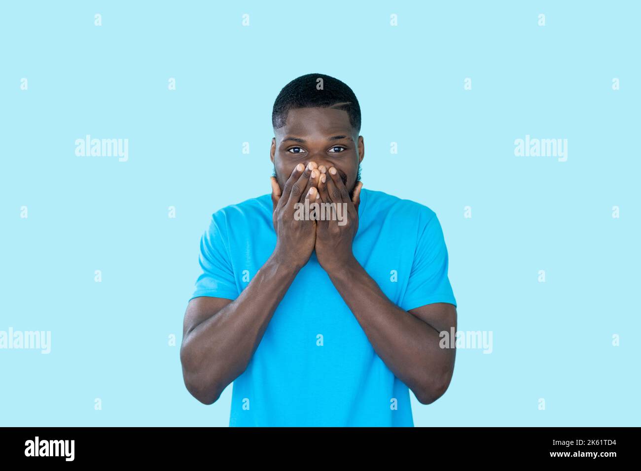 surprised man omg expression news amazed emotion Stock Photo - Alamy