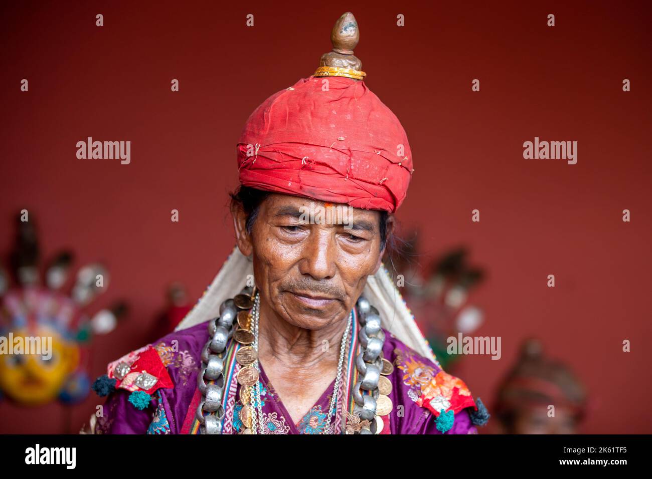 Nepalese people celebrates Shikali Festival Stock Photo - Alamy
