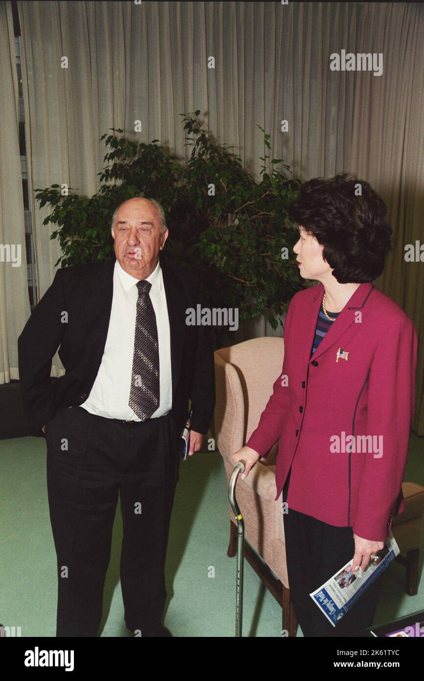 Office of the Secretary - Secretary Elaine Chao Meeting Ken Behring of ...