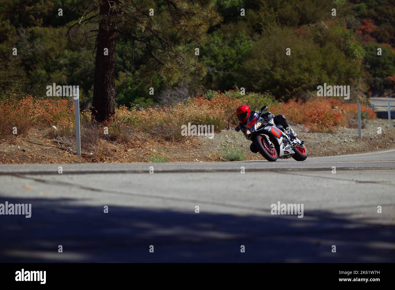 Angeles crest california road hi-res stock photography and images - Alamy