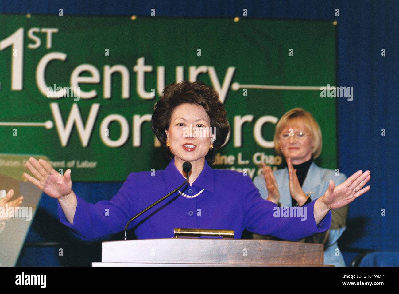 Office of the Secretary - Secretary Elaine Chao Welcome Ceremony Stock ...