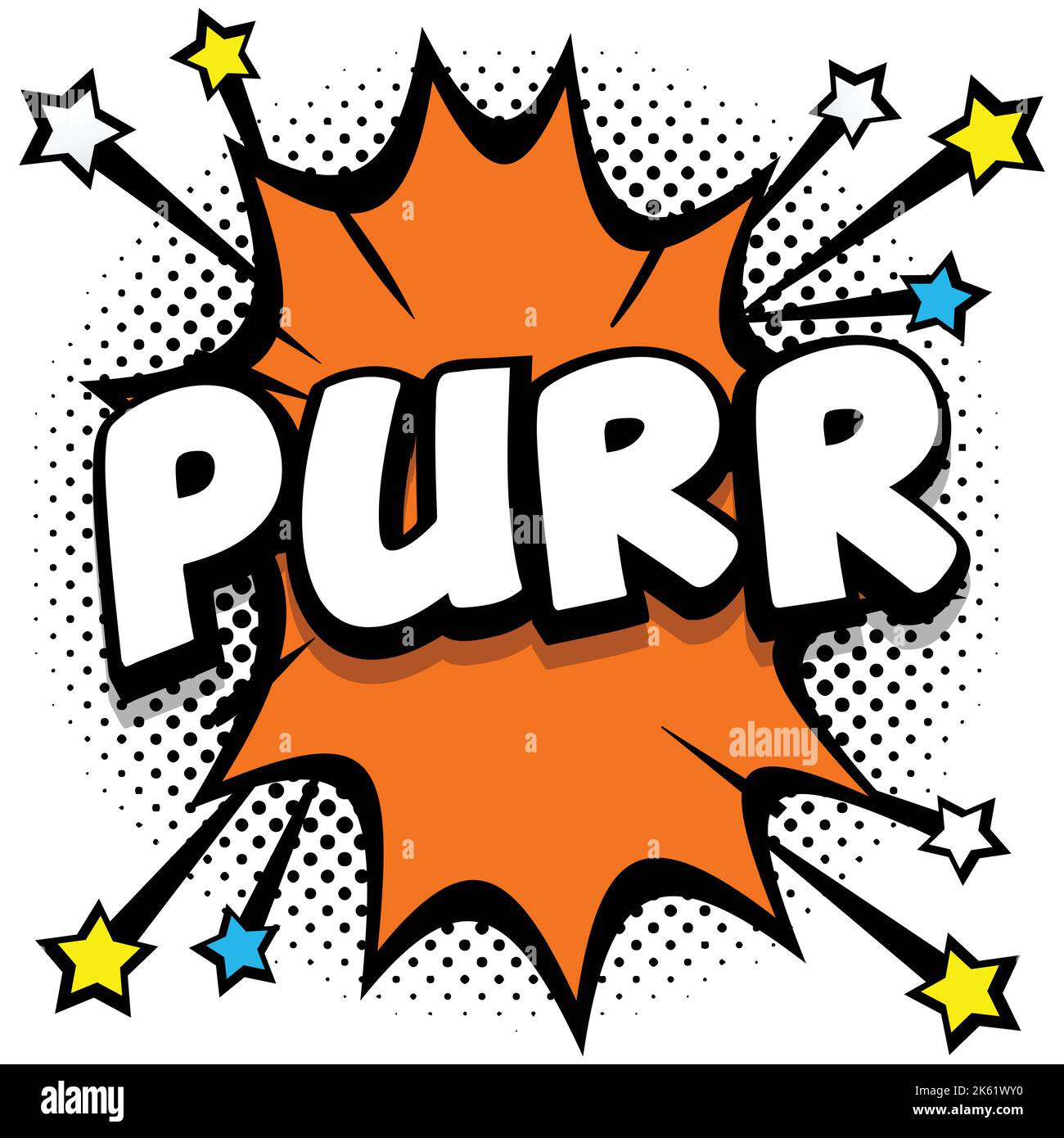 Purr vector vectors hi-res stock photography and images - Alamy