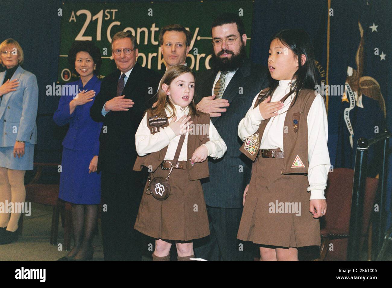 Office of the Secretary - Secretary Elaine Chao Welcome Ceremony Stock ...
