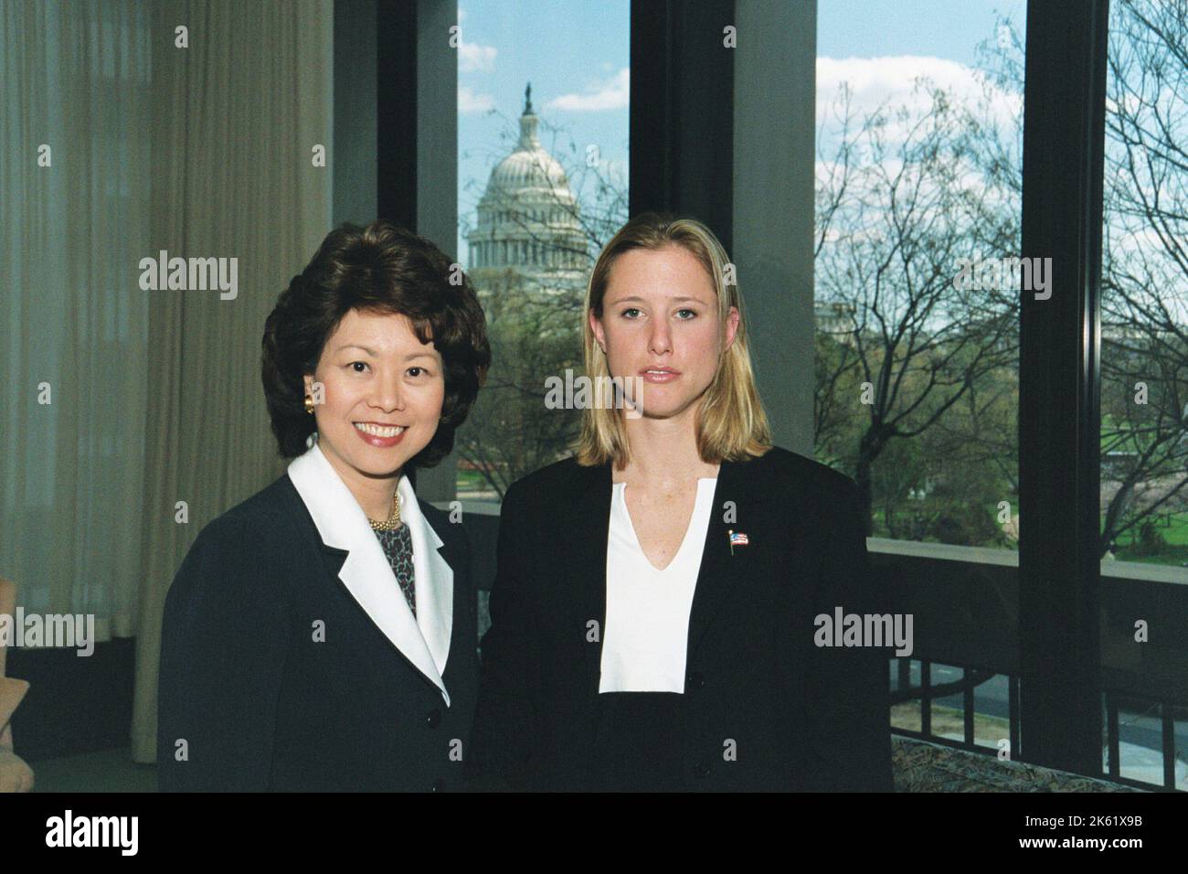 Office of the Secretary - Secretary Elaine Chao with Mina Nguyen and ...