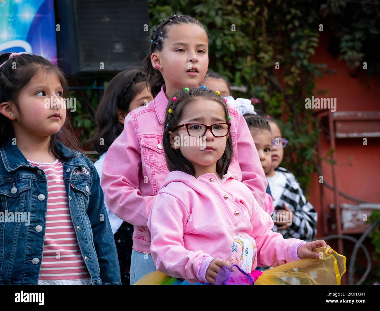 La Paz, Bolivia - September 10 2022: Bolivian Children Playing in a ...
