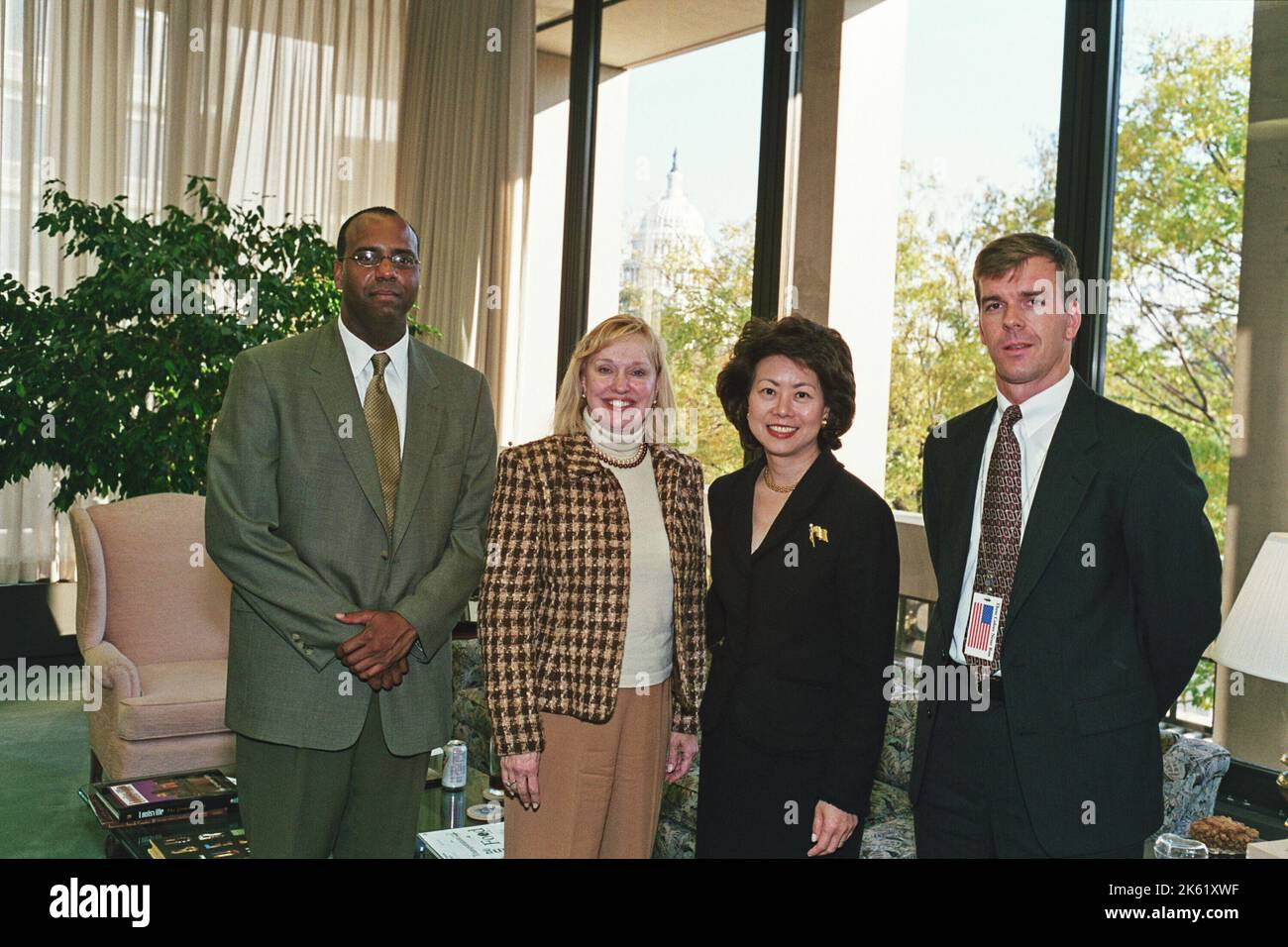 Office of the Secretary - Secretary Elaine Chao with Dr. Diane Vines ...