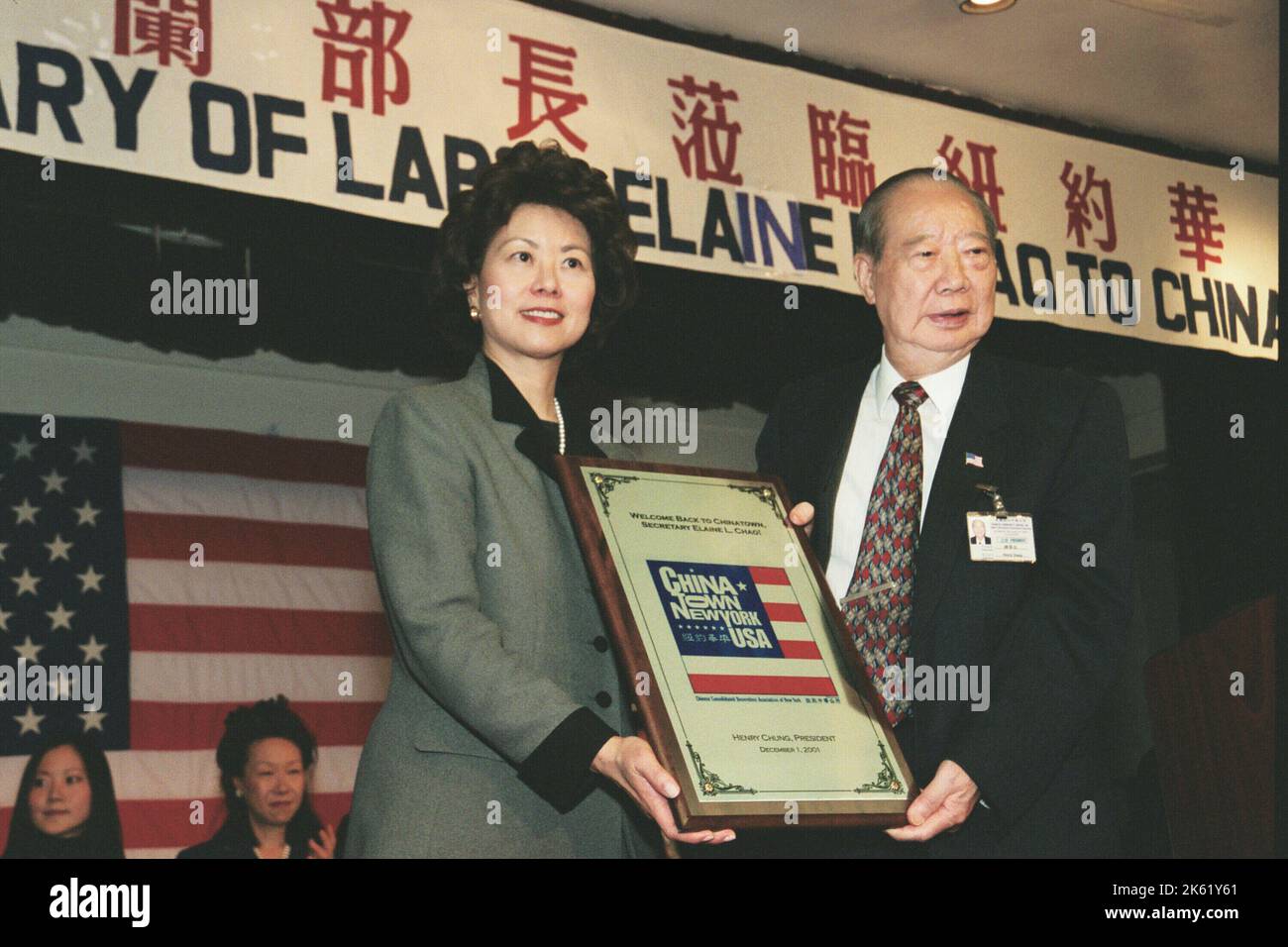 Office of the Secretary - Secretary Elaine Chao at Chinatown in New ...