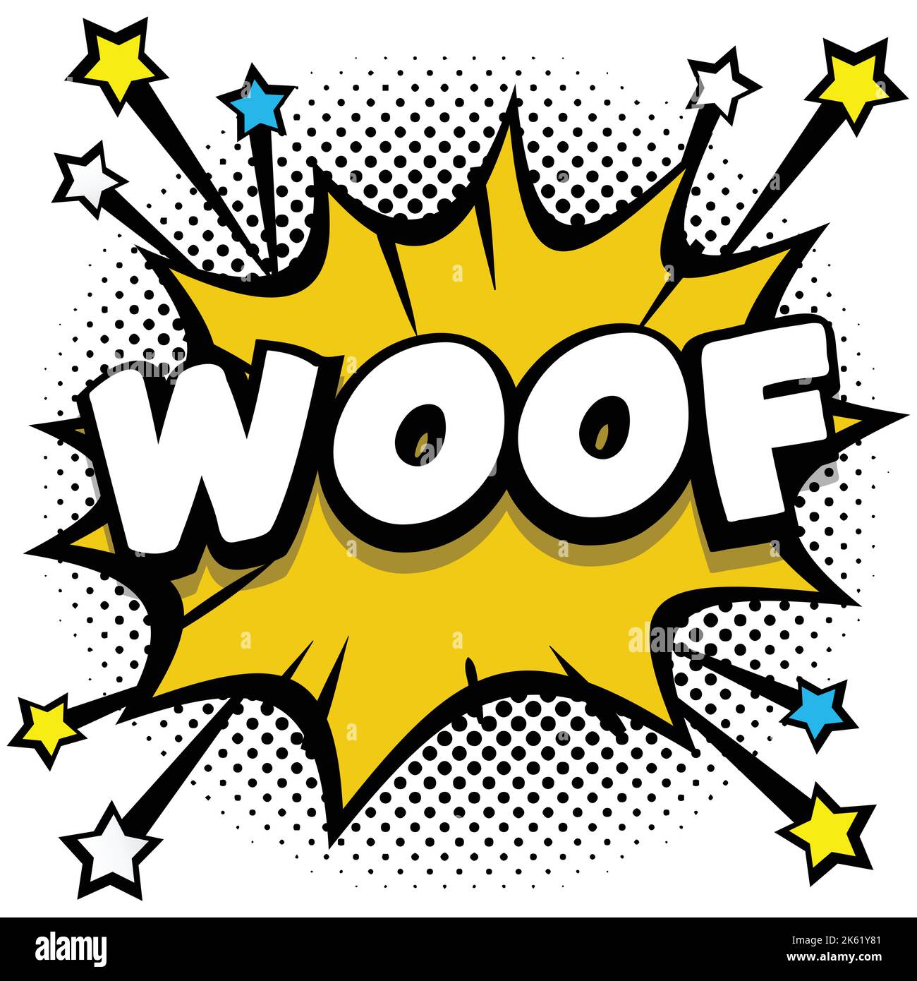 Woof vector vectors Stock Vector Images - Alamy