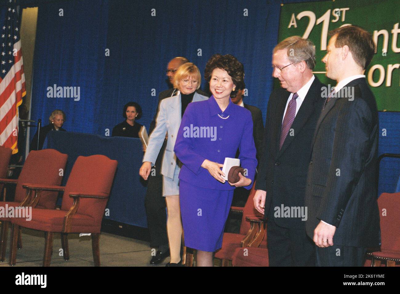 Office of the Secretary - Secretary Elaine Chao Welcome Ceremony Stock ...