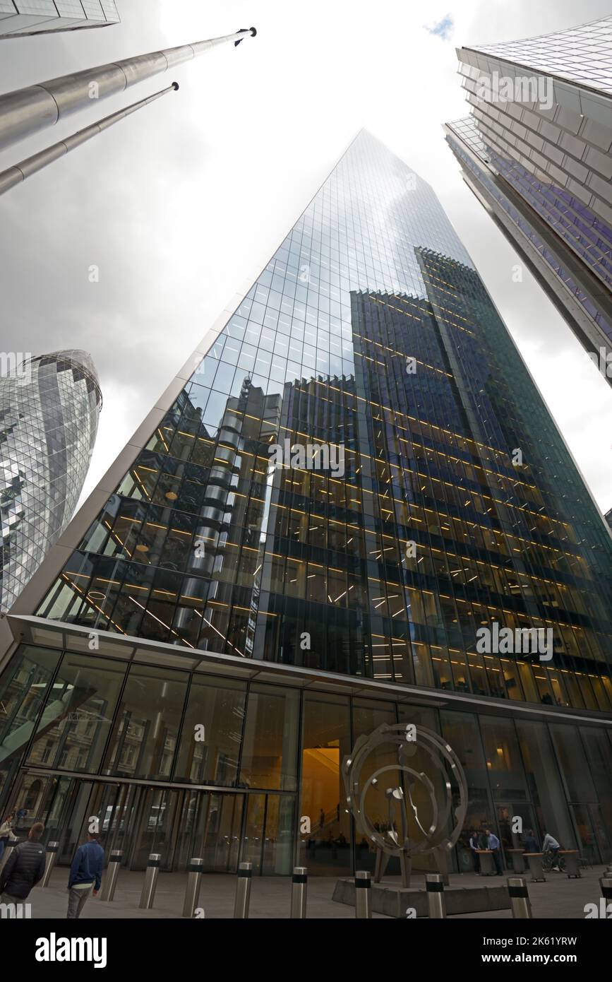 The Scalpel, Lime Street, City of London Stock Photo - Alamy