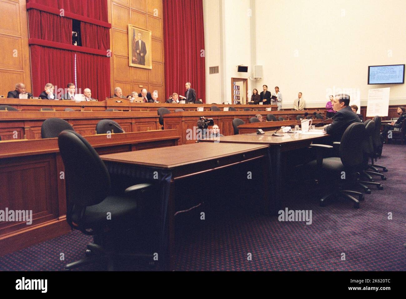 Office of the Secretary - Press Conference Cameron Finley Stock Photo ...