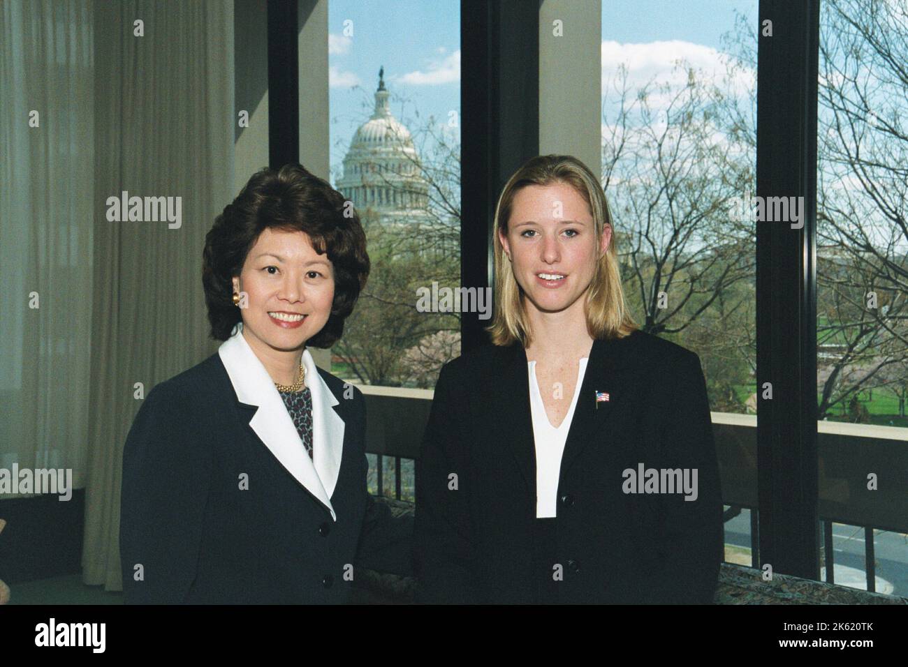 Office of the Secretary - Secretary Elaine Chao with Mina Nguyen and ...