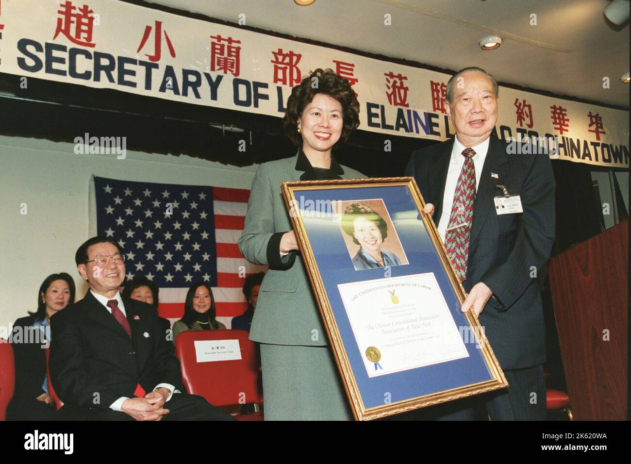 Office of the Secretary - Secretary Elaine Chao at Chinatown in New ...