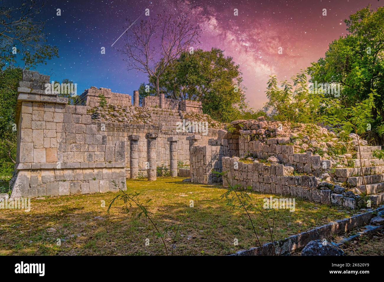 Mayan ruins of La Iglesia Chichen Itza, Yucatan, Mexico, Maya ...