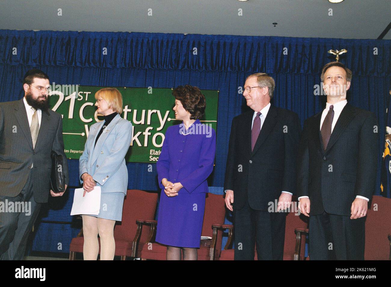 Office of the Secretary - Secretary Elaine Chao Welcome Ceremony Stock ...