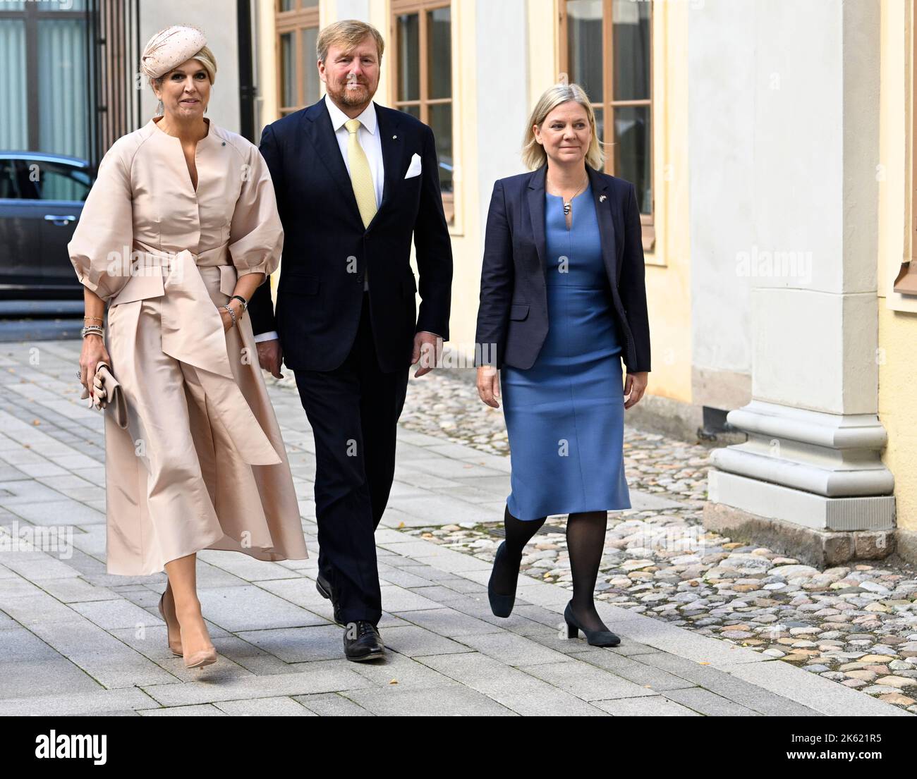 STOCKHOLM 20221011Kung Willem-Alexander och drottning Máxima träffar ...