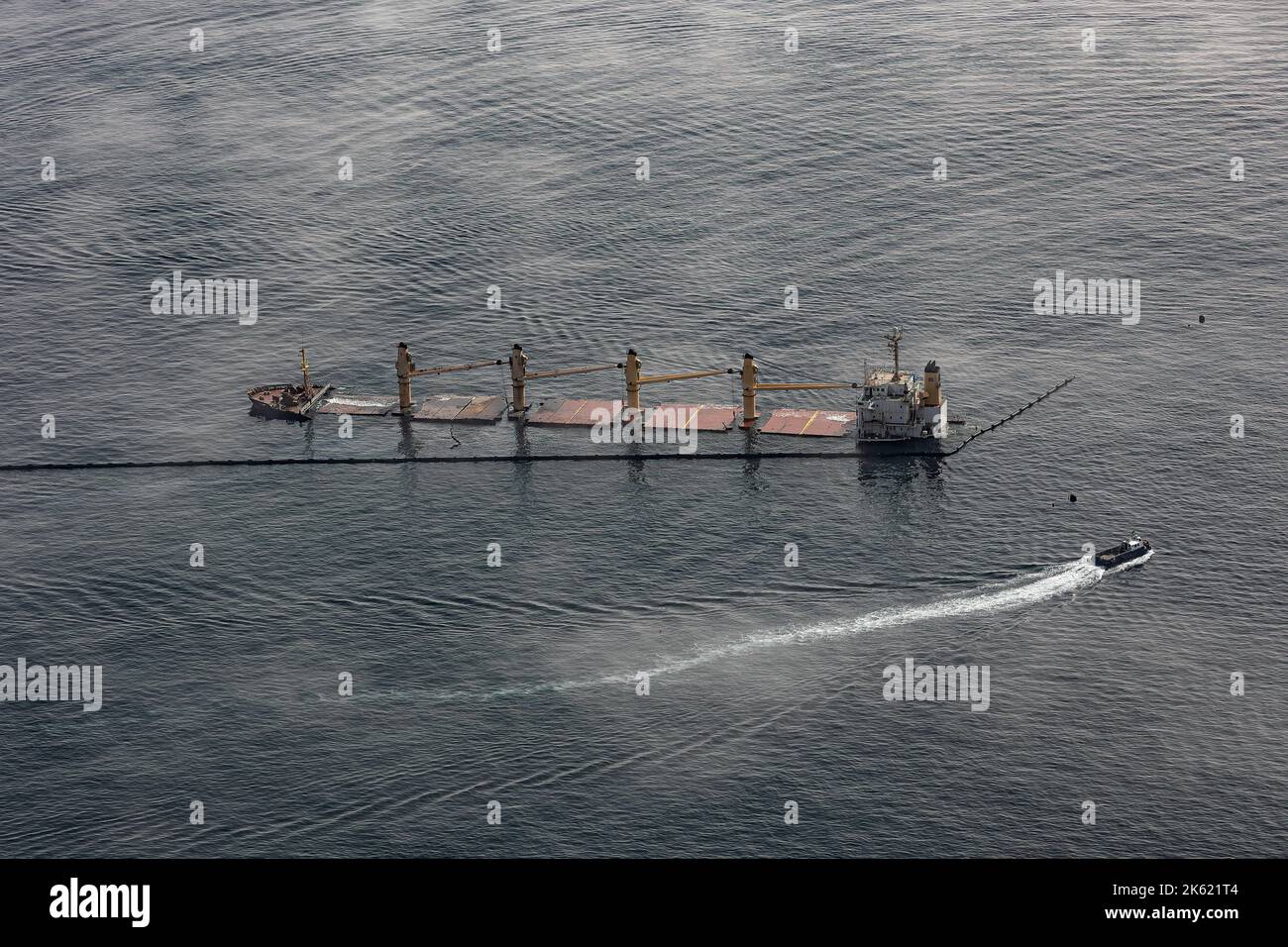 OS 35 Shipwreck Gibraltar Stock Photo - Alamy