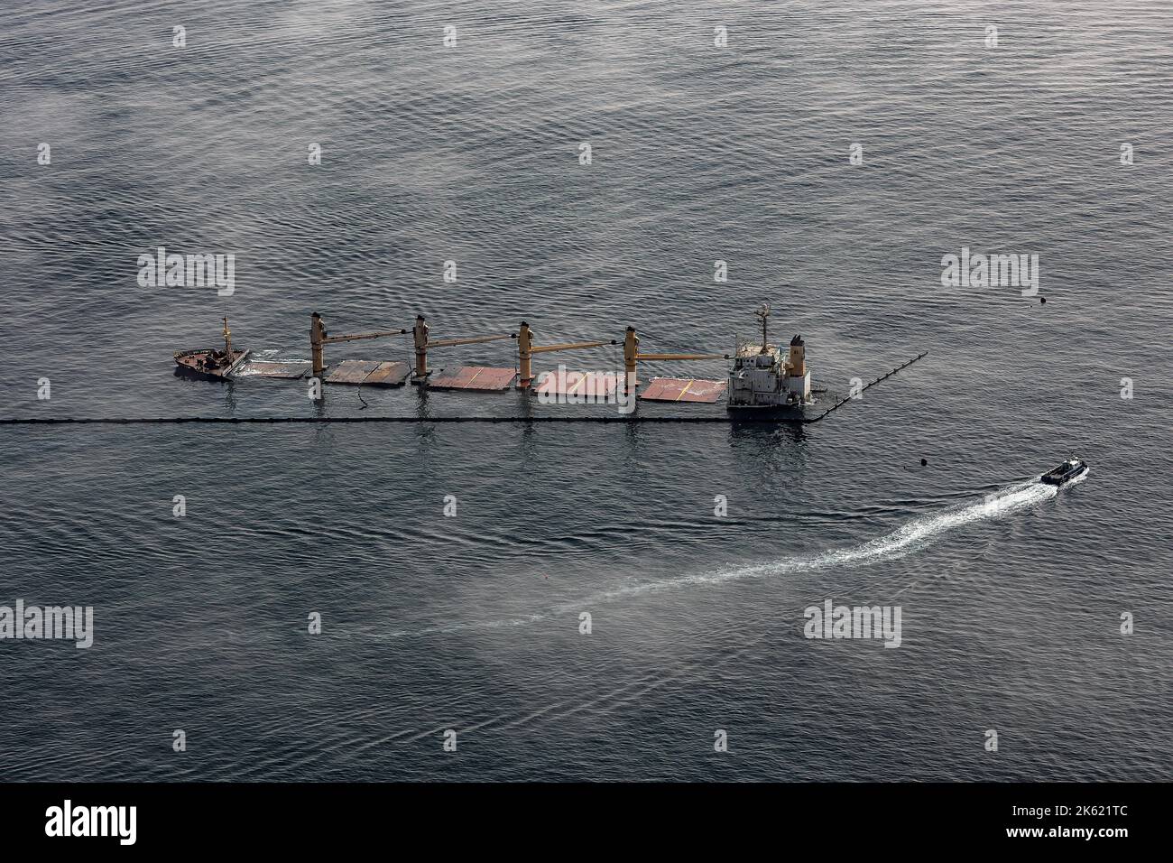 OS 35 Shipwreck Gibraltar Stock Photo - Alamy