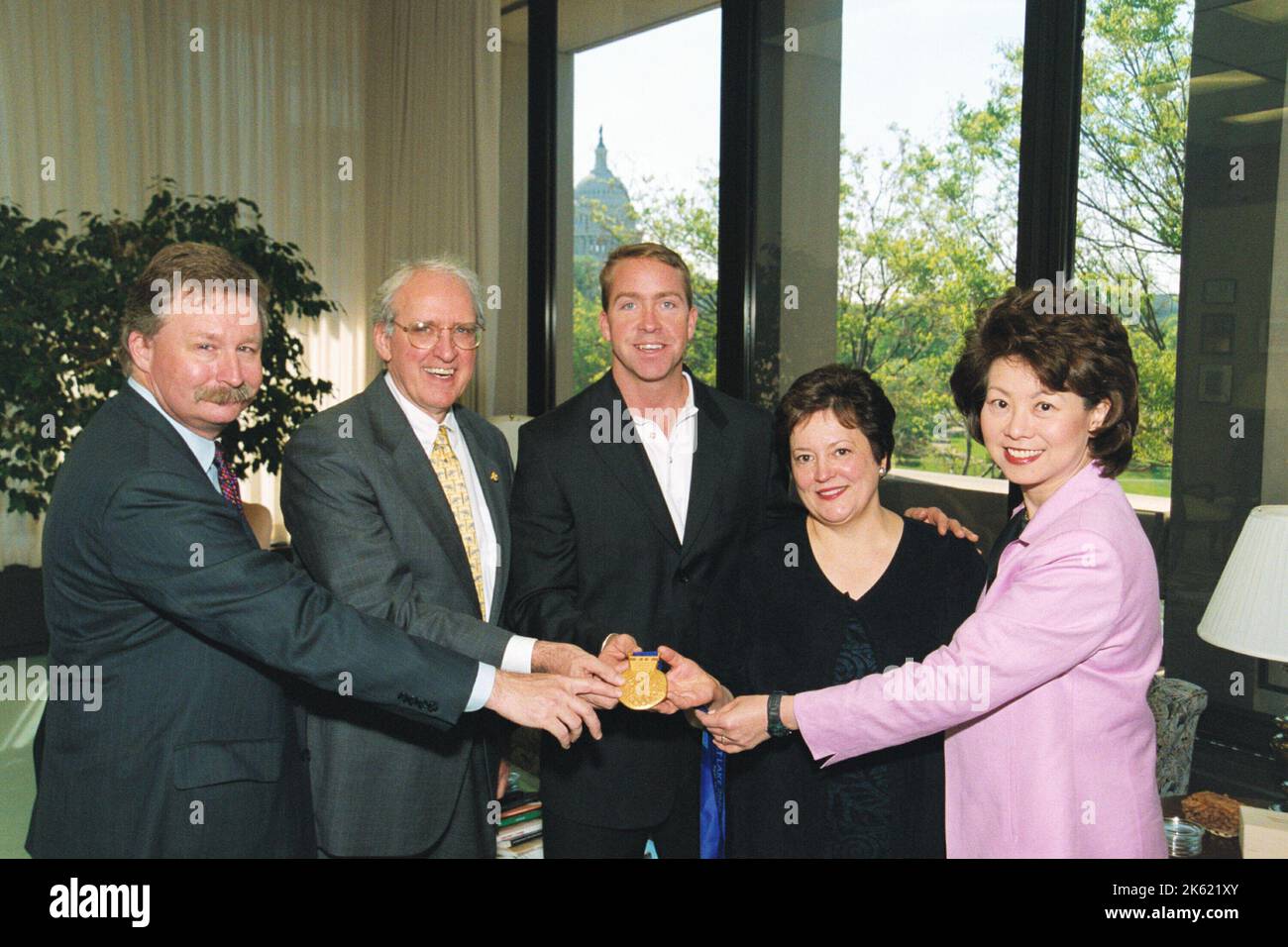 Office of the Secretary - Secretary Elaine Chao and Jim Shea at Care ...